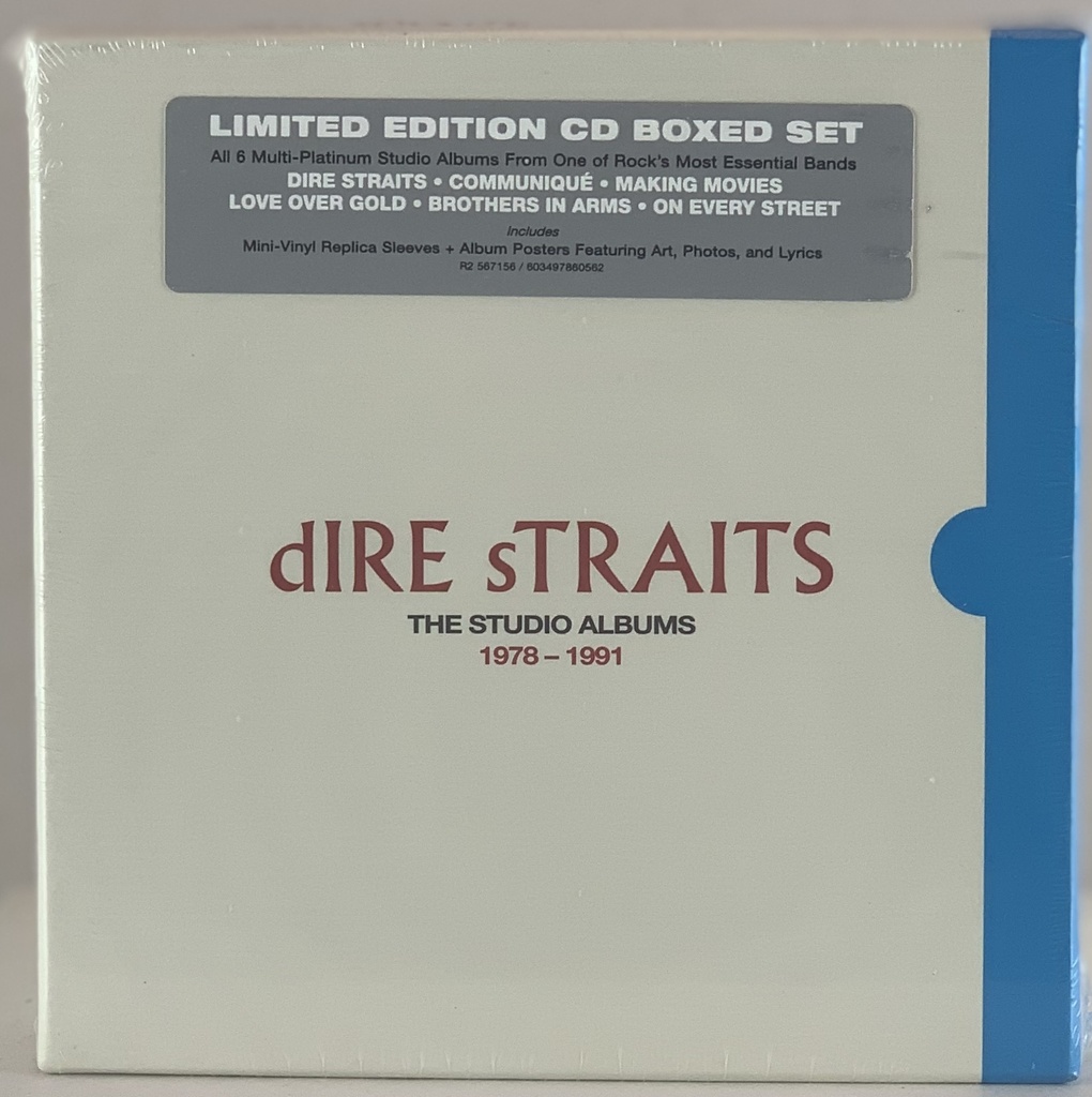 Dire Straits - Studio Albums 1978-1991 (6CDs Novo) | Tracks Rio
